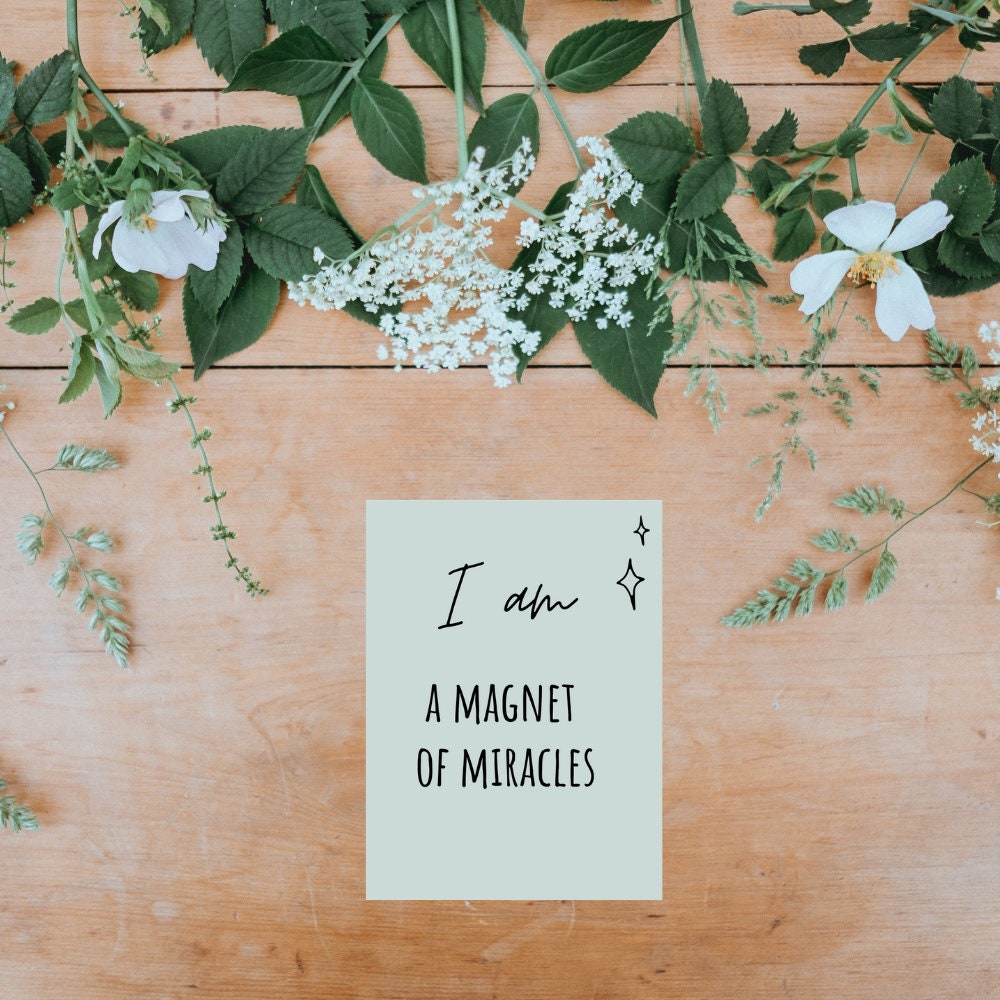 Positive Affirmation Cards, Self Care Printables, I Am Affirmations ...