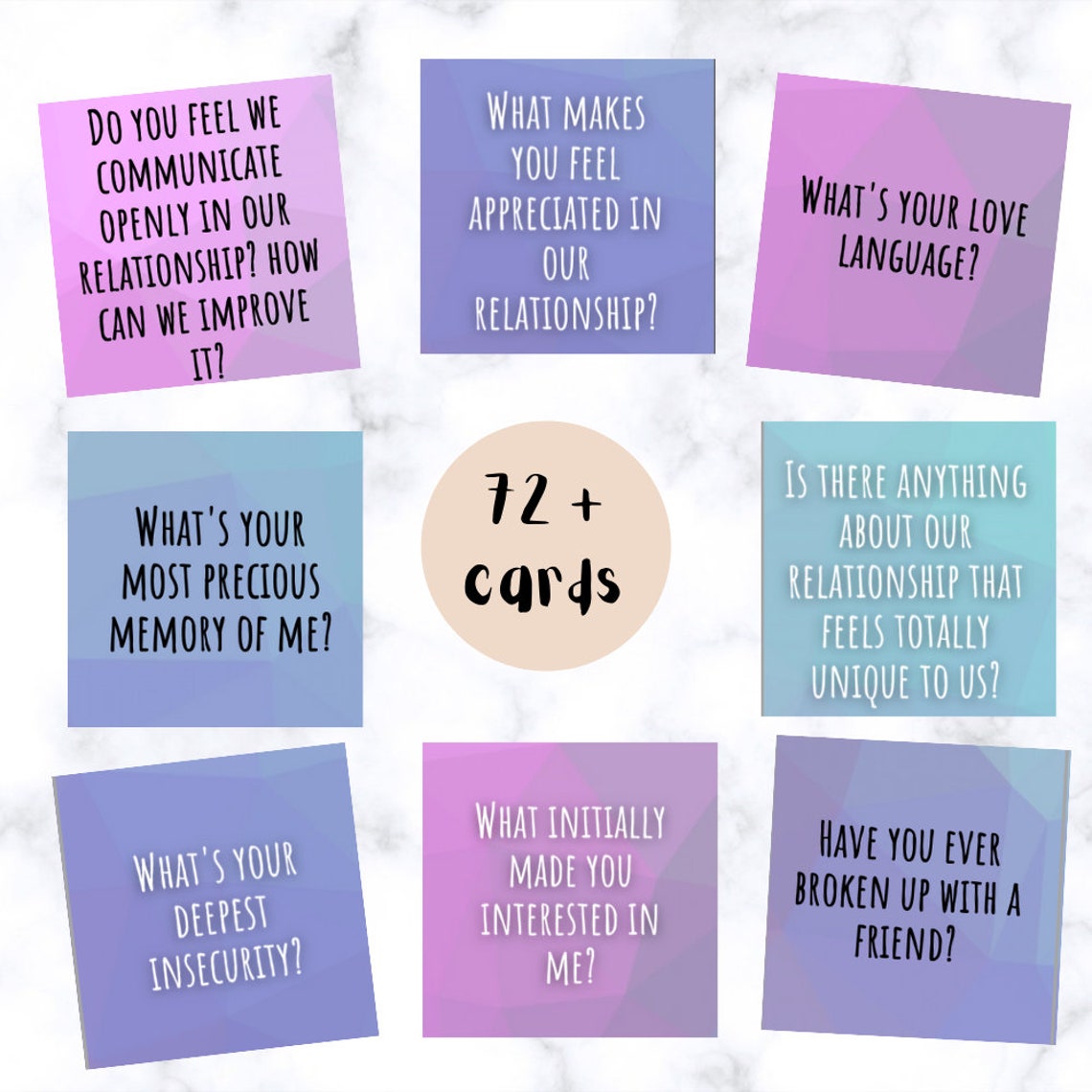 Conversation Cards Couples, Date Night Cards Printable, Couples ...