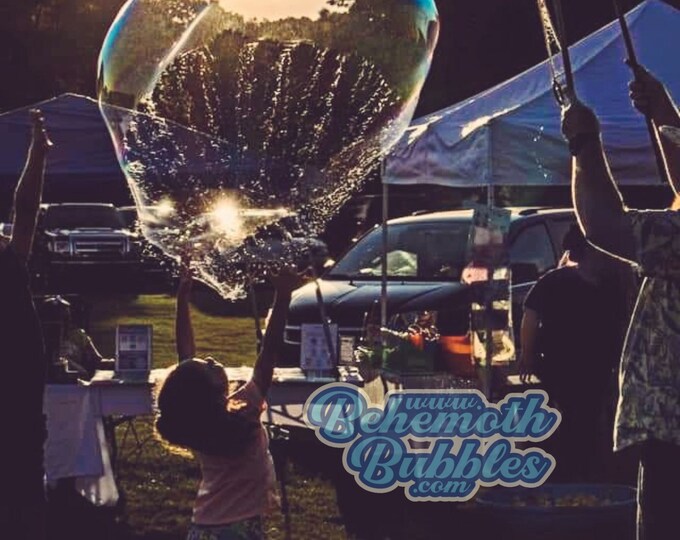 Monster Bubbles Giant Soap Bubble Kit includes 1 Wand & 1 Pouch of ...