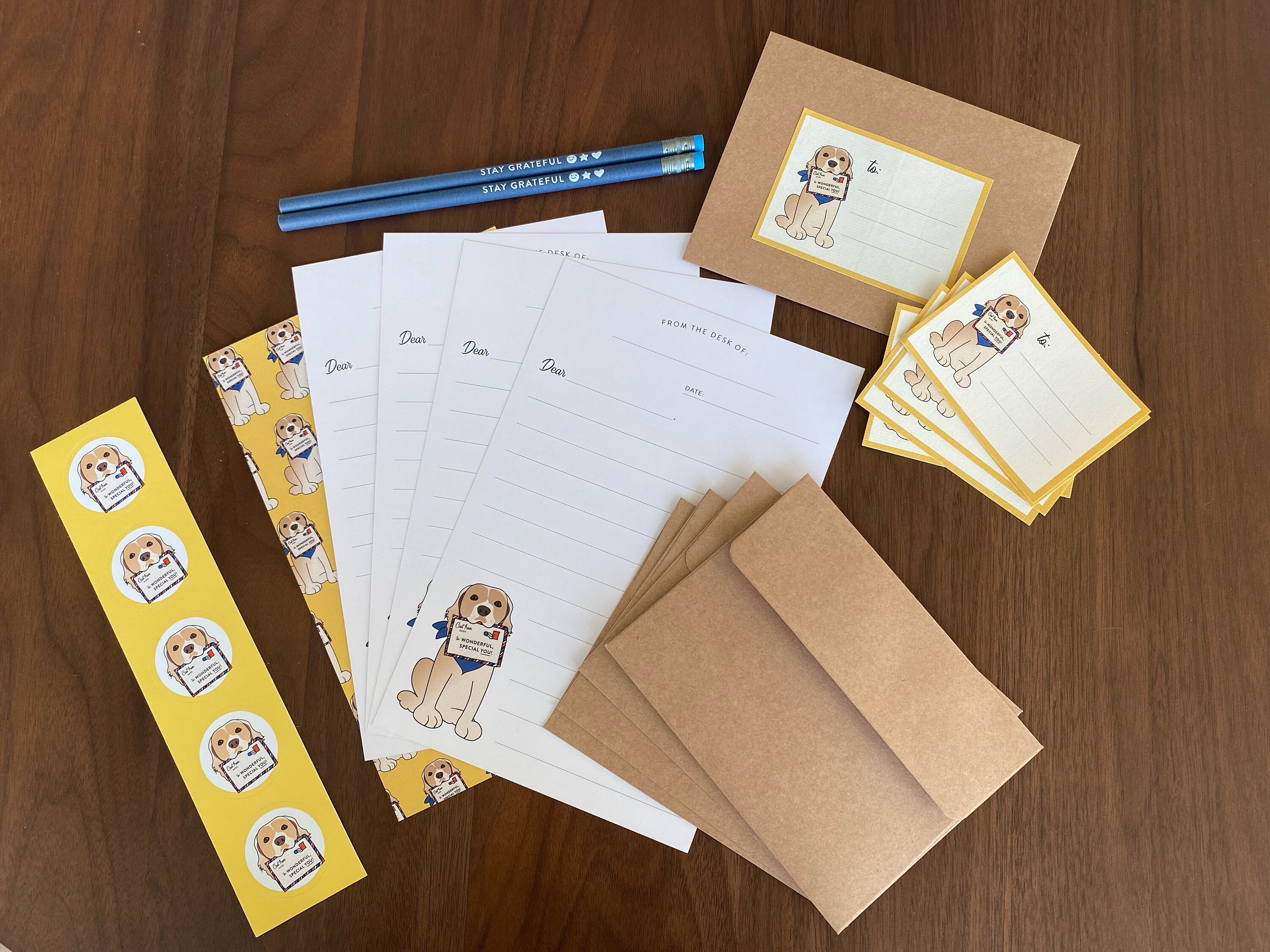 Snail Mail Letter Writing Kit for Kids - Etsy