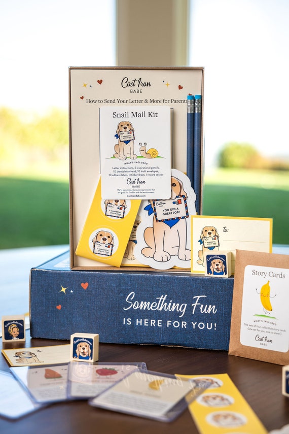 Fun Educational Activity Kit for Kids With Stationery Set - Etsy