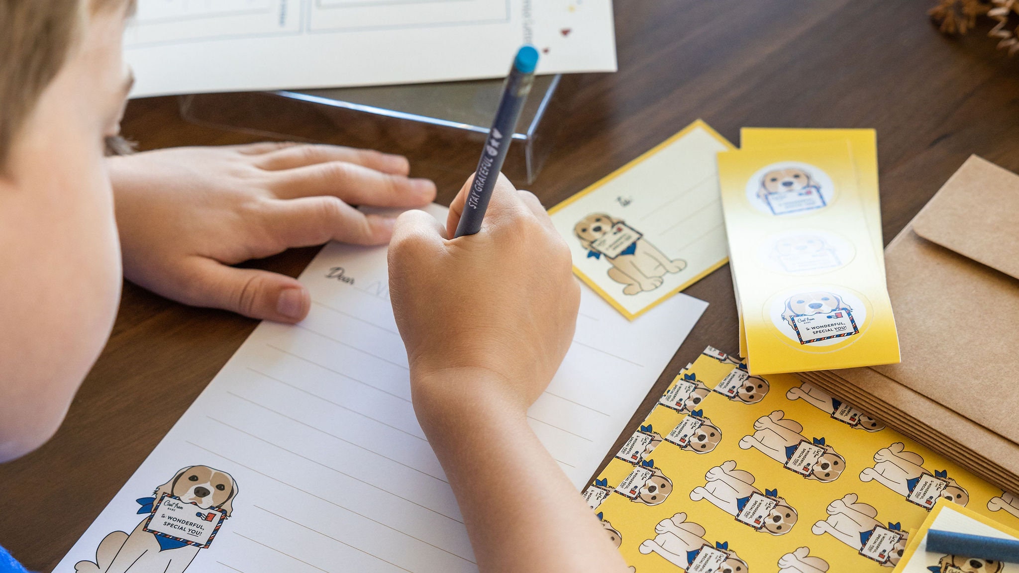 Snail Mail Letter Writing Kit for Kids - Etsy