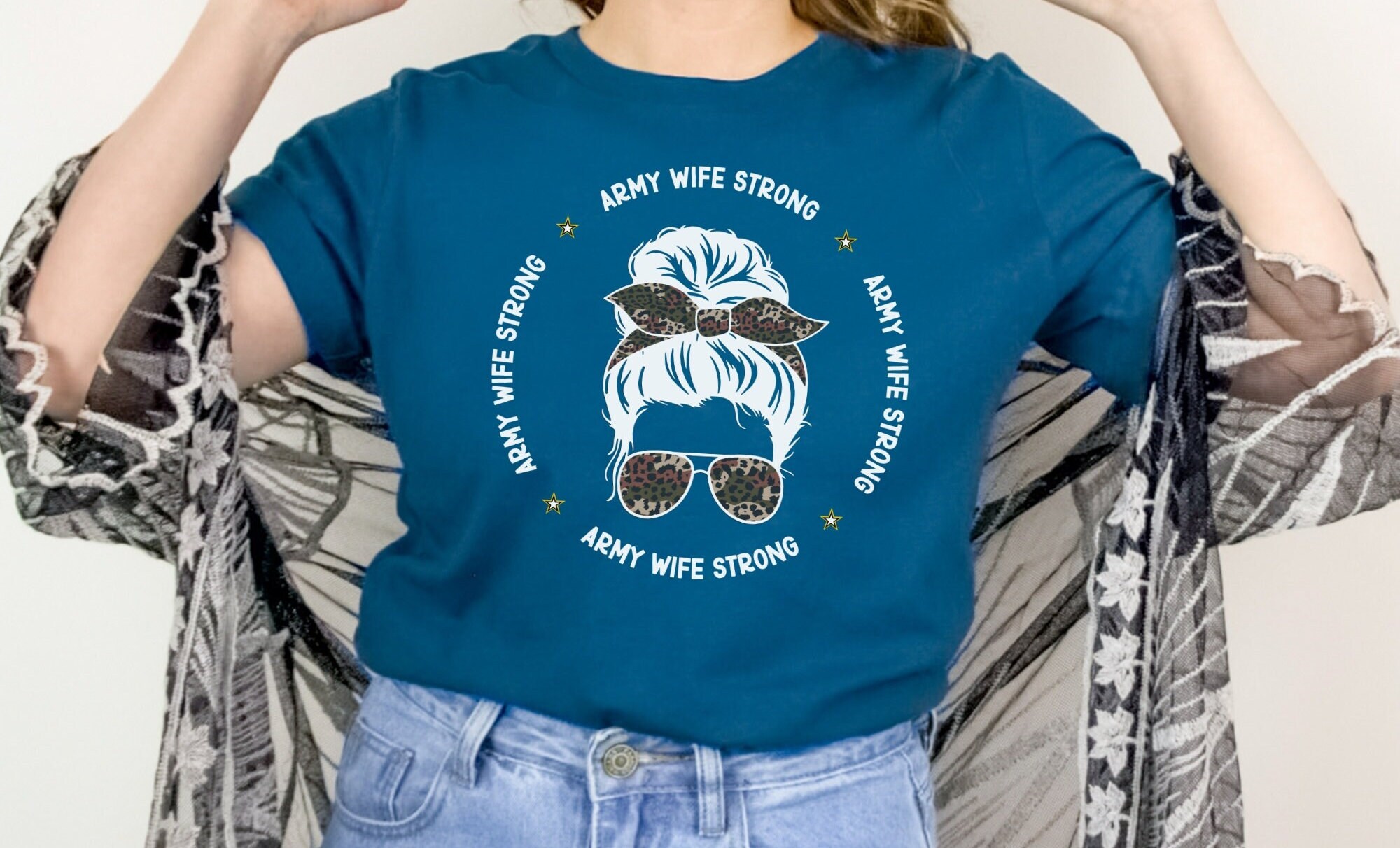 Army Clothing Army Wife Army Ranger Wife Military Wife Veteran Wife ...