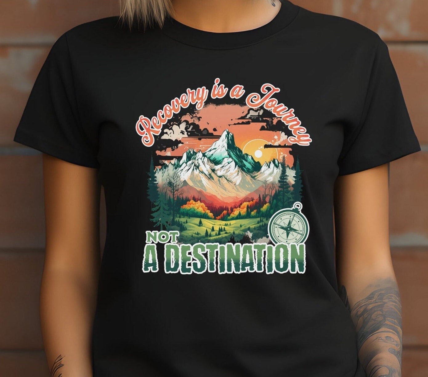 Addiction Recovery Journey Recovery Motivating Shirt Recovery Clothes ...