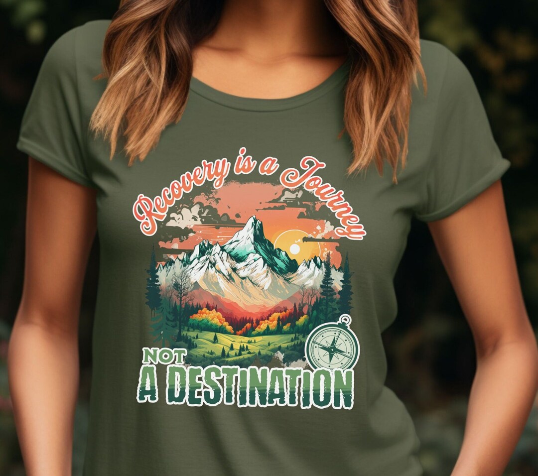 Addiction Recovery Journey Recovery Motivating Shirt Recovery Clothes ...