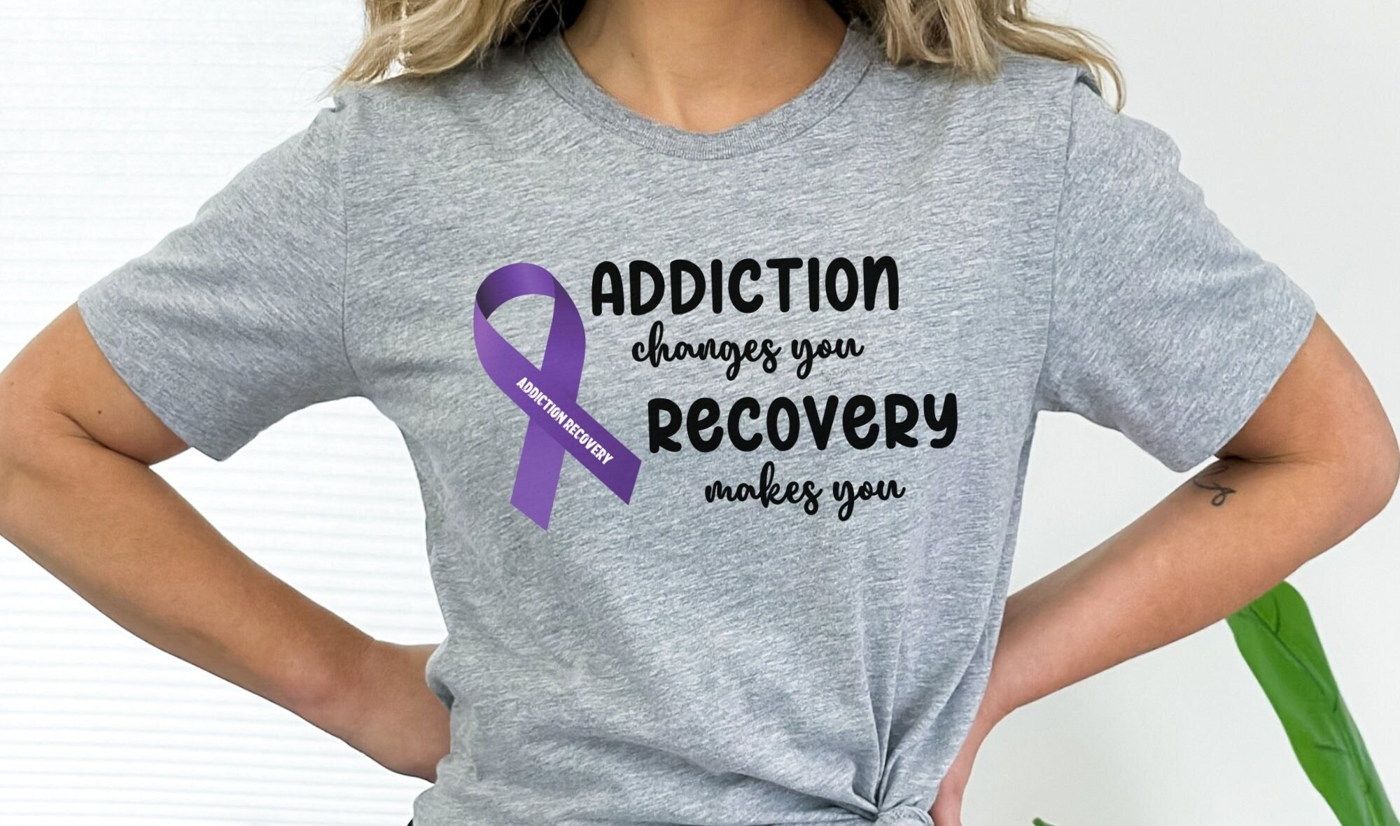 Addiction Recovery Tee, Recovery Month Shirt, Recover Outloud, AA ...