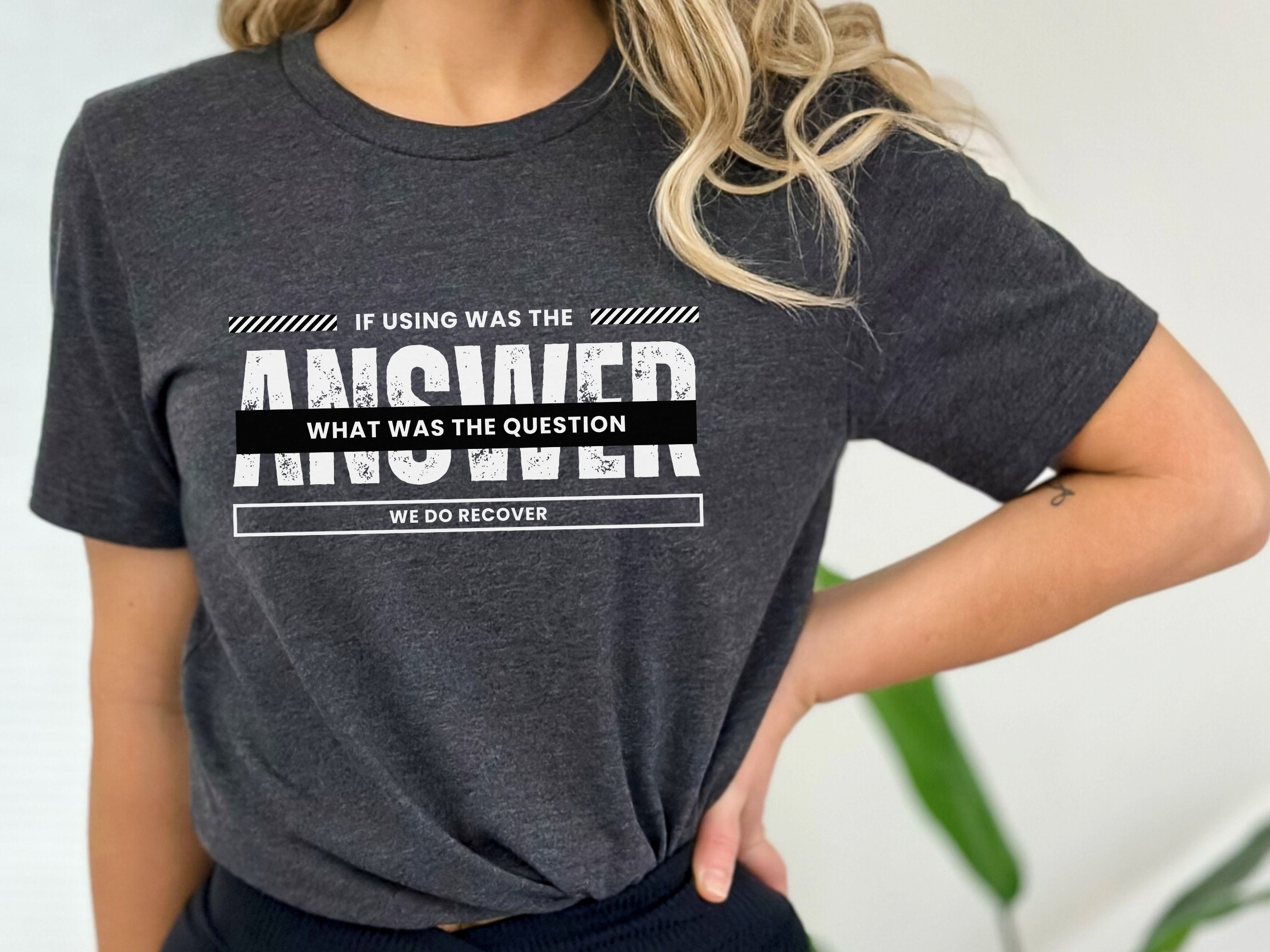 Recovery Motivating Apparel Addict Alcoholic Alcohol Recovery Inspiring ...