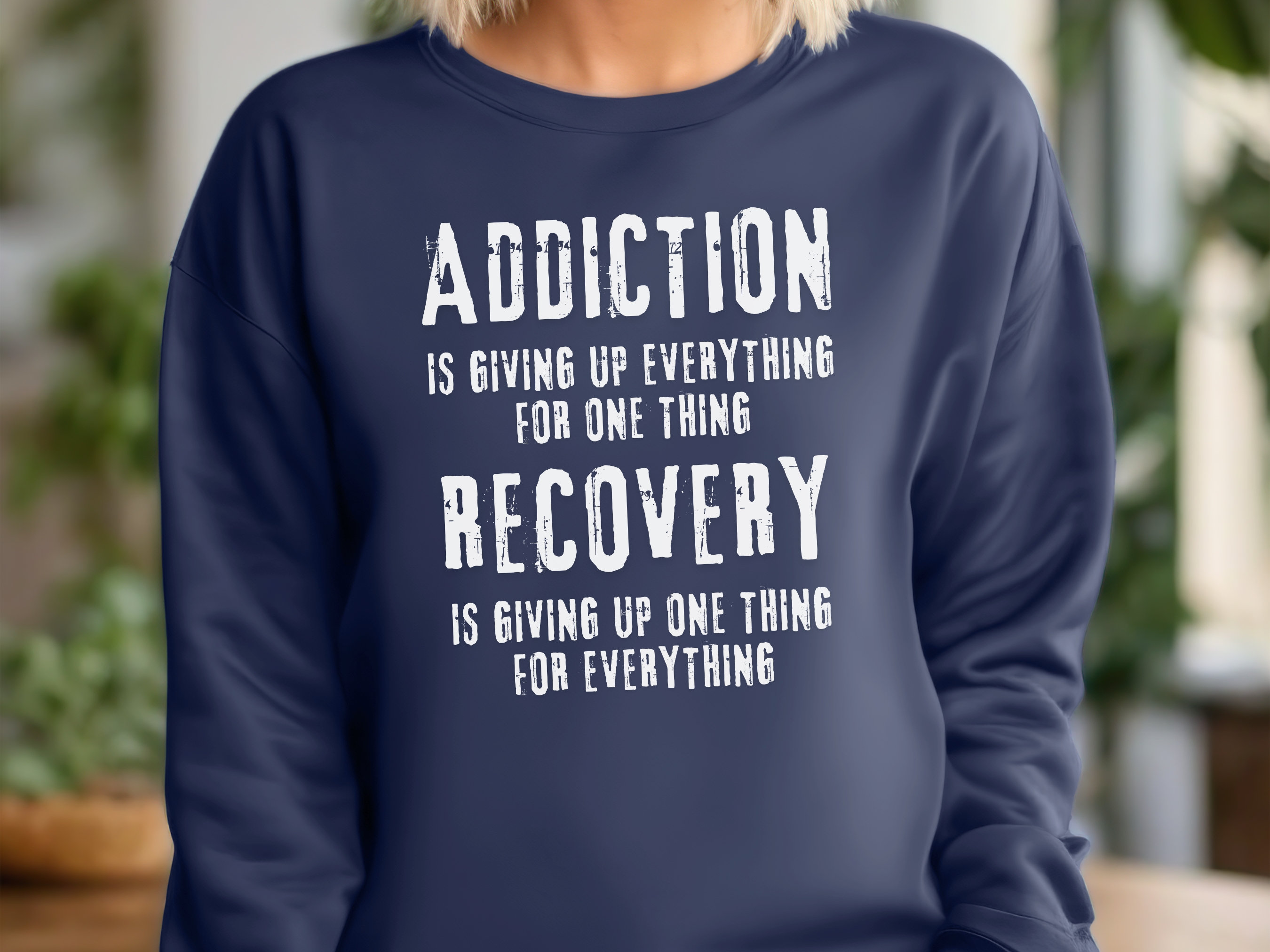 Alcoholism Shirt Recovery Motivating Apparel Alcoholism Recovery Gift ...