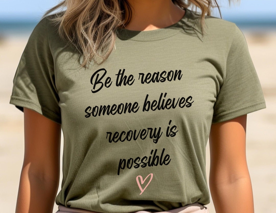 Inspiring Sobriety Recovery Motivating T-shirt Normalize Sobriety Sober ...