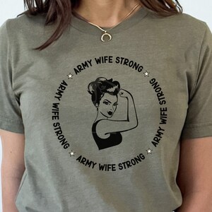 Army Clothing Army Wife Army Ranger Wife Military Wife Veteran Wife ...