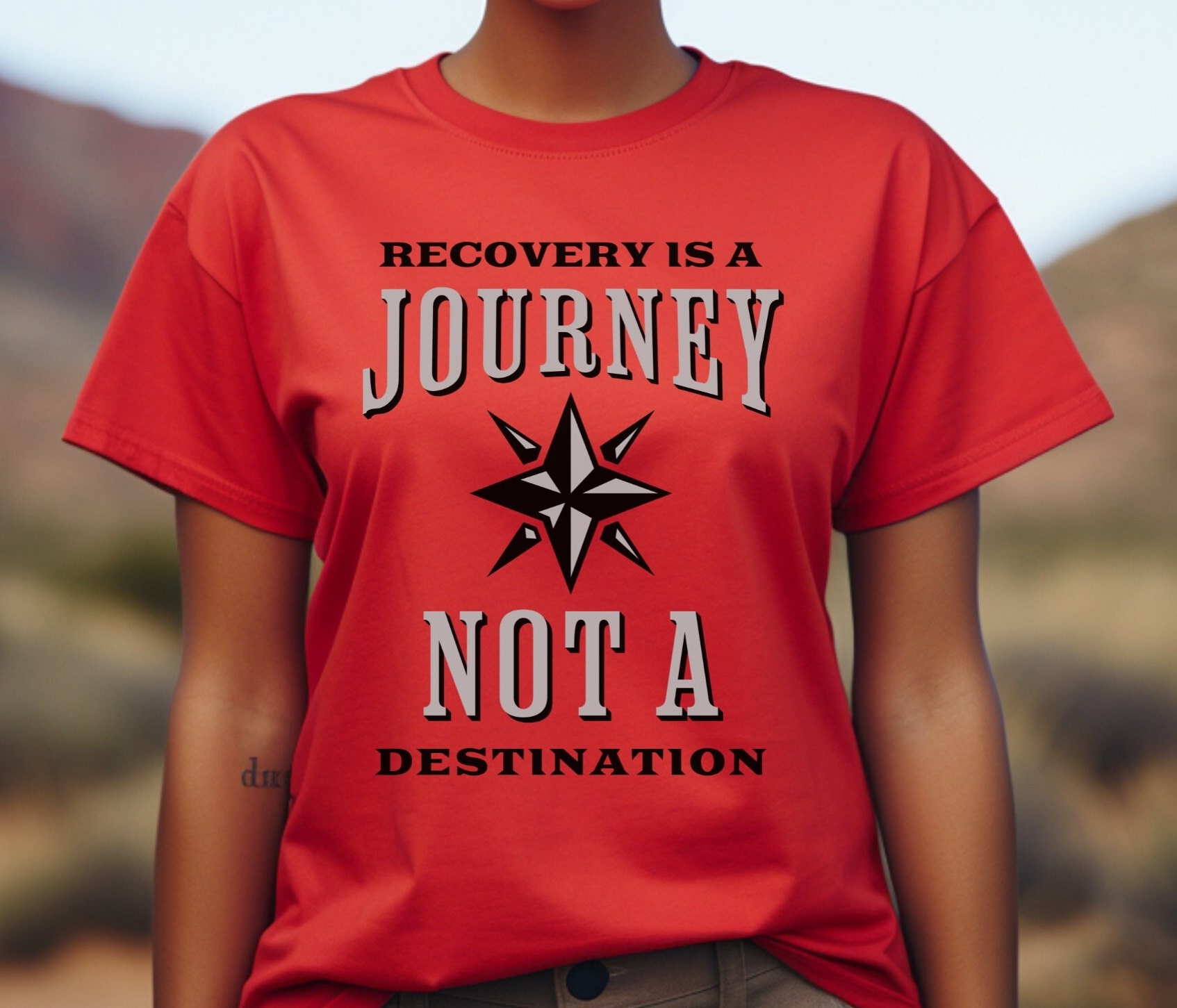 Addiction Recovery Journey, Recovery Motivating Shirt, Recovery Clothes ...