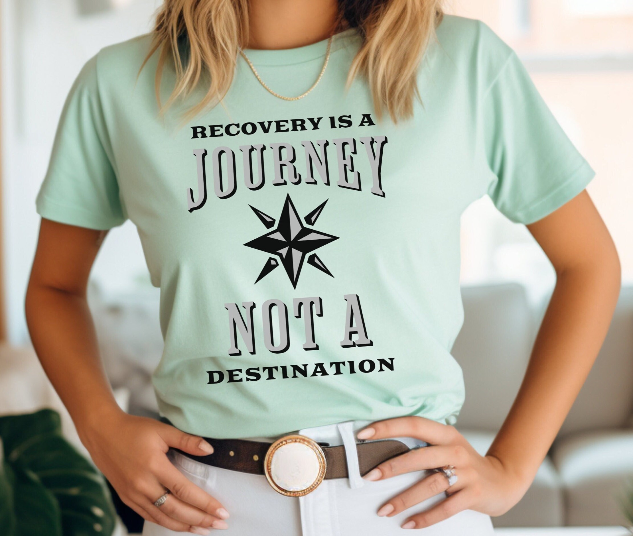 Addiction Recovery Journey, Recovery Motivating Shirt, Recovery Clothes ...