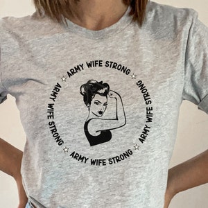 Army Clothing Army Wife Army Ranger Wife Military Wife Veteran Wife ...