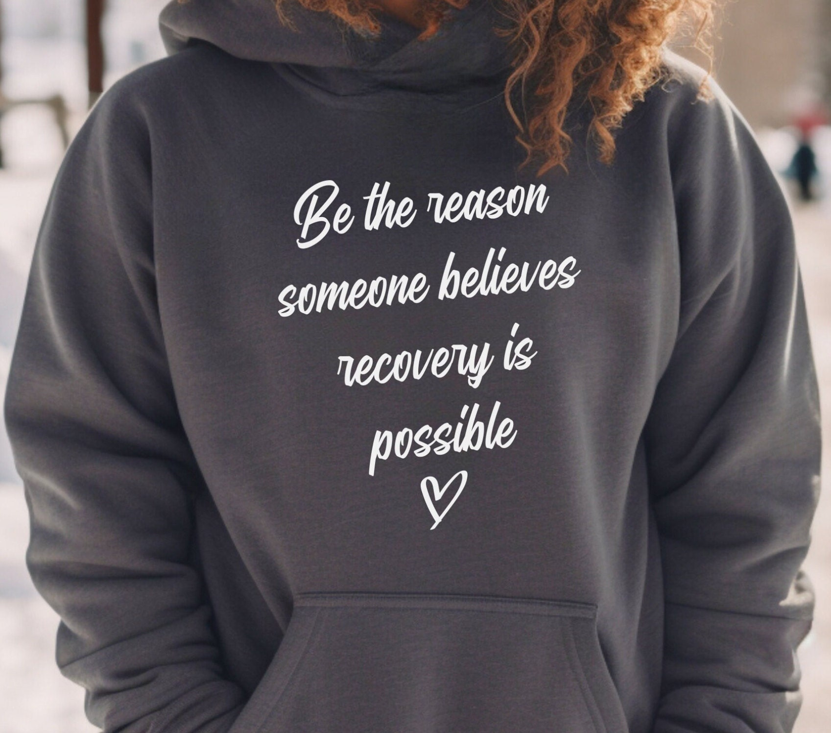 Recovery Motivating Hoodie Recovery Clothes Inspiring Sobriety ...