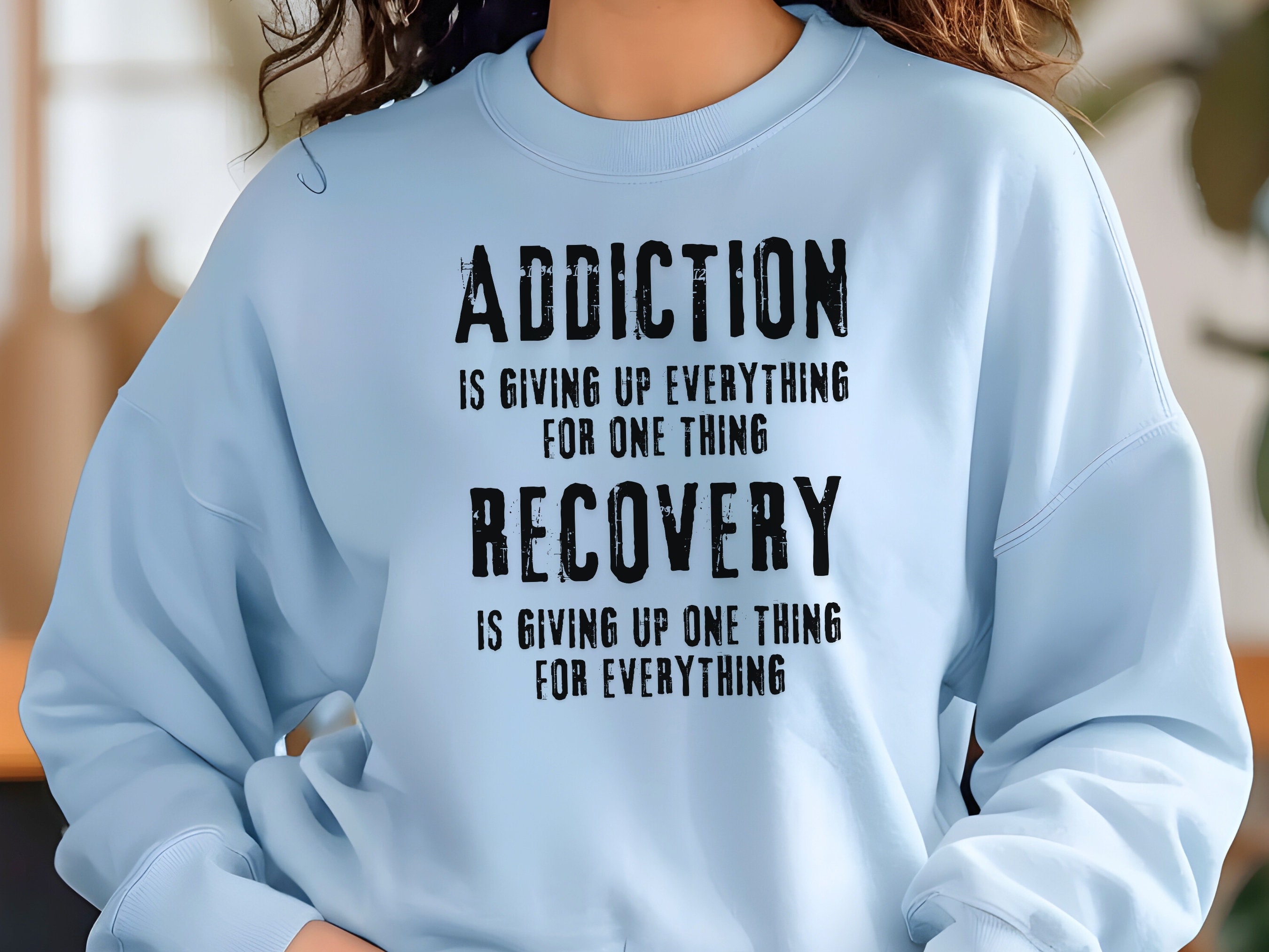 Alcoholism Shirt Recovery Motivating Apparel Alcoholism Recovery Gift ...