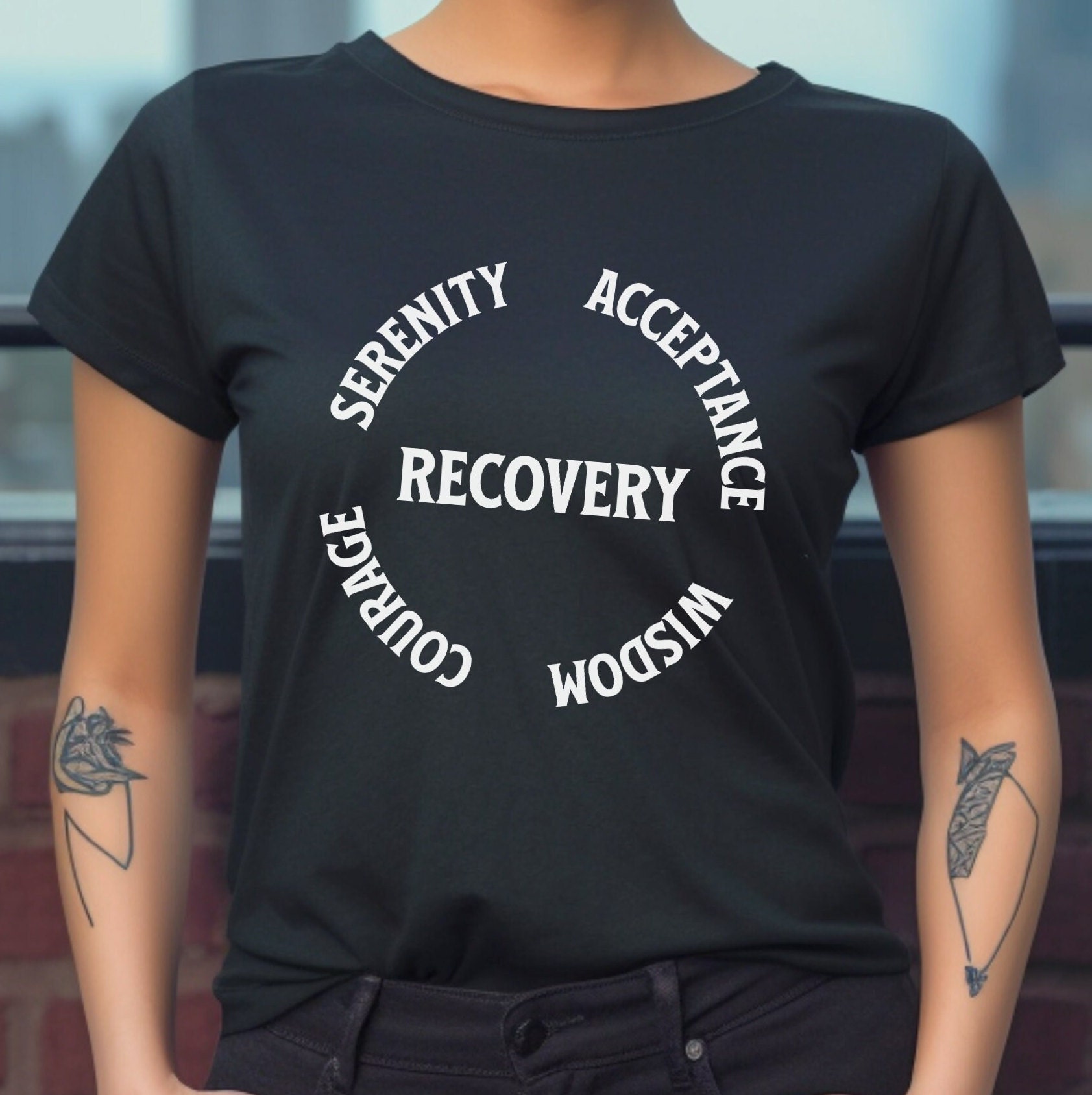 Alcohol Addiction Recovery Tee Alcoholism Shirt Recovery Motivating ...
