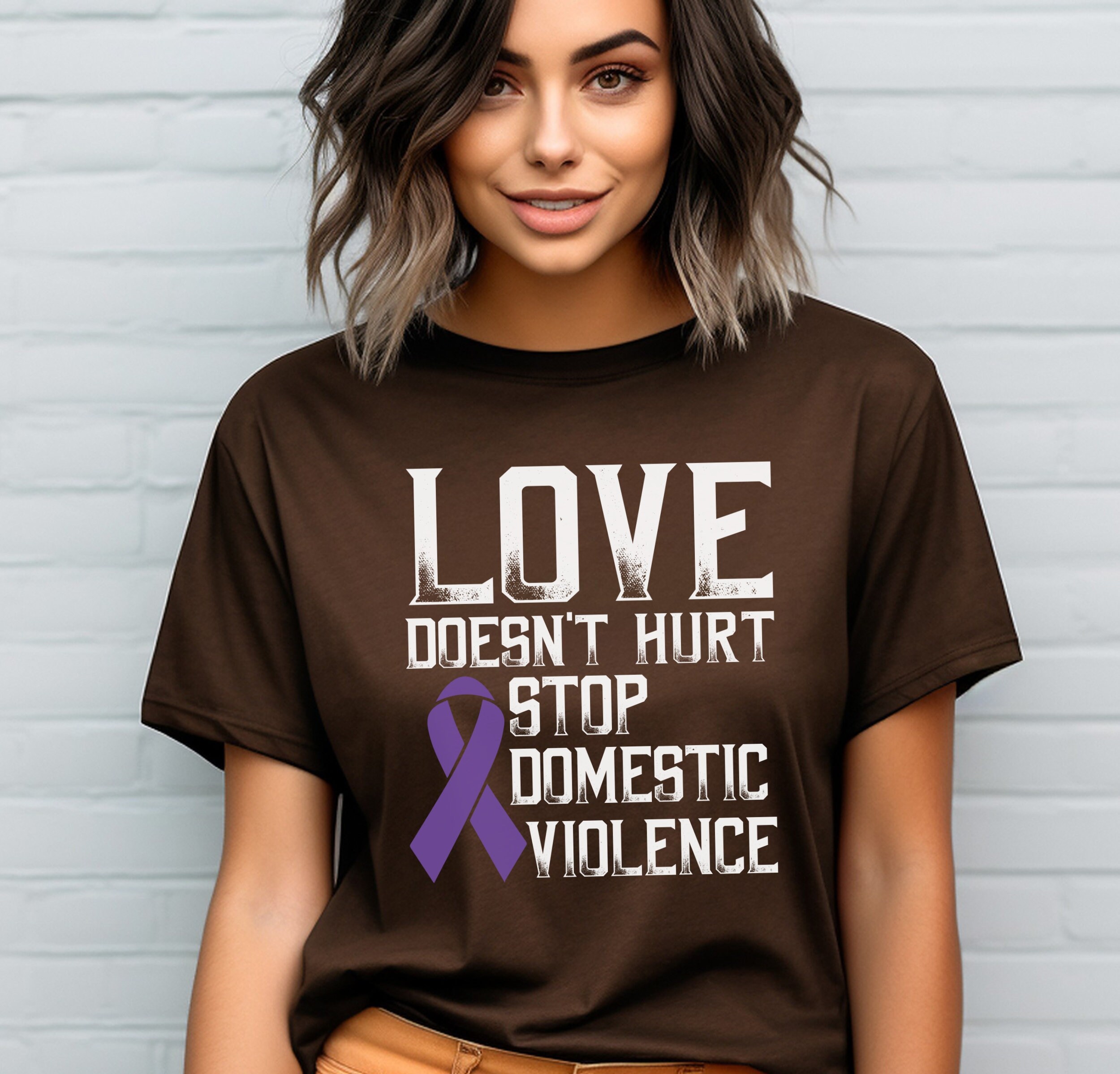 Domestic Abuse Shirt, Victim Advocate, Domestic Violence Awareness, in ...