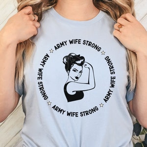 Army Clothing Army Wife Army Ranger Wife Military Wife Veteran Wife ...