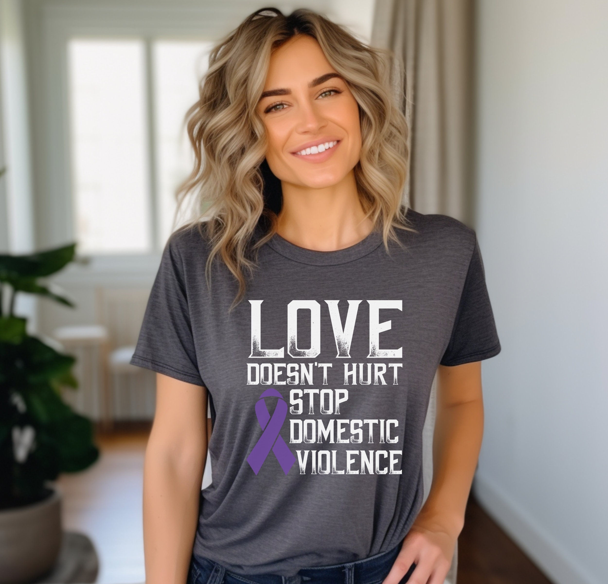 Domestic Abuse Shirt, Victim Advocate, Domestic Violence Awareness, in ...