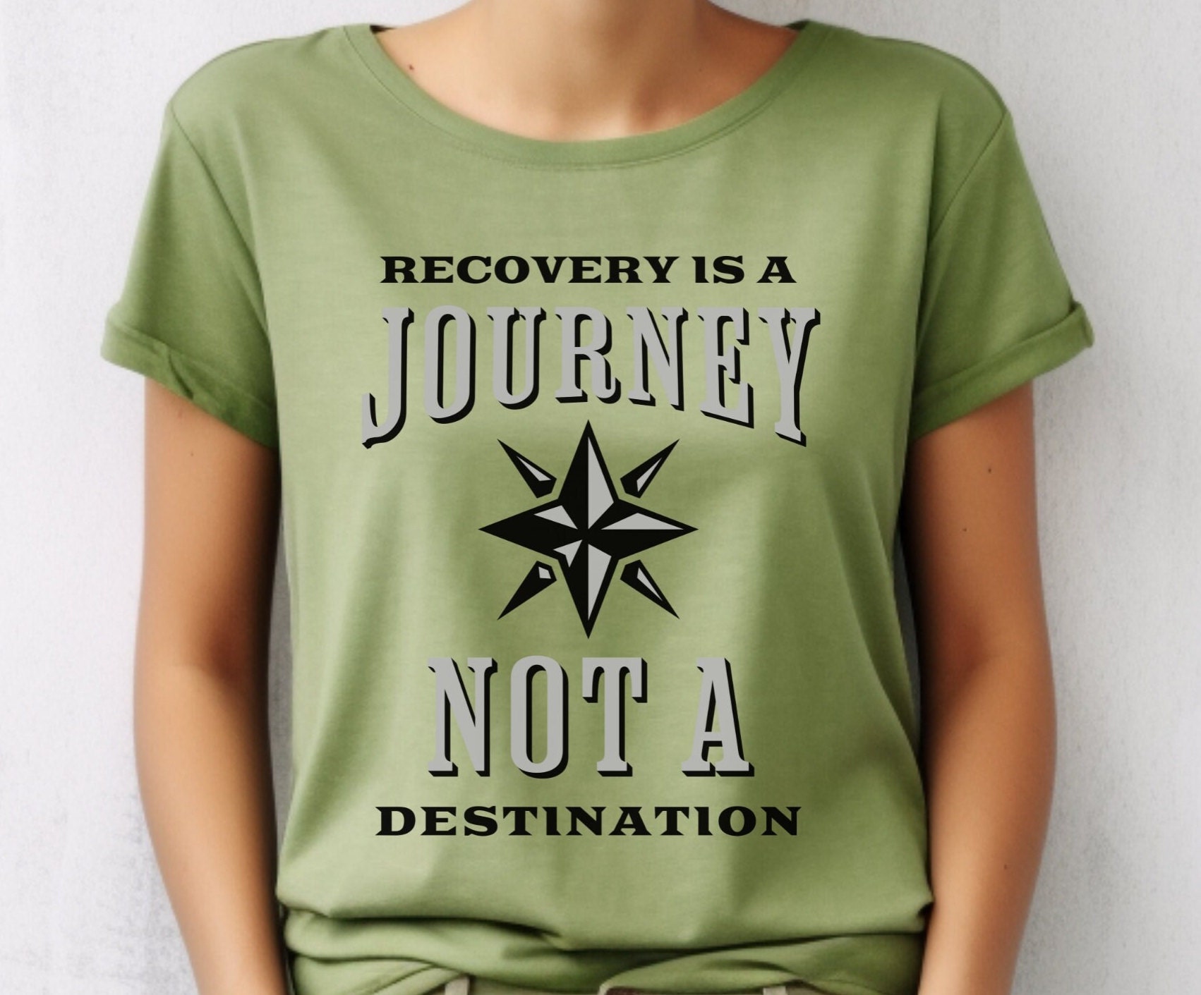 Addiction Recovery Journey, Recovery Motivating Shirt, Recovery Clothes ...