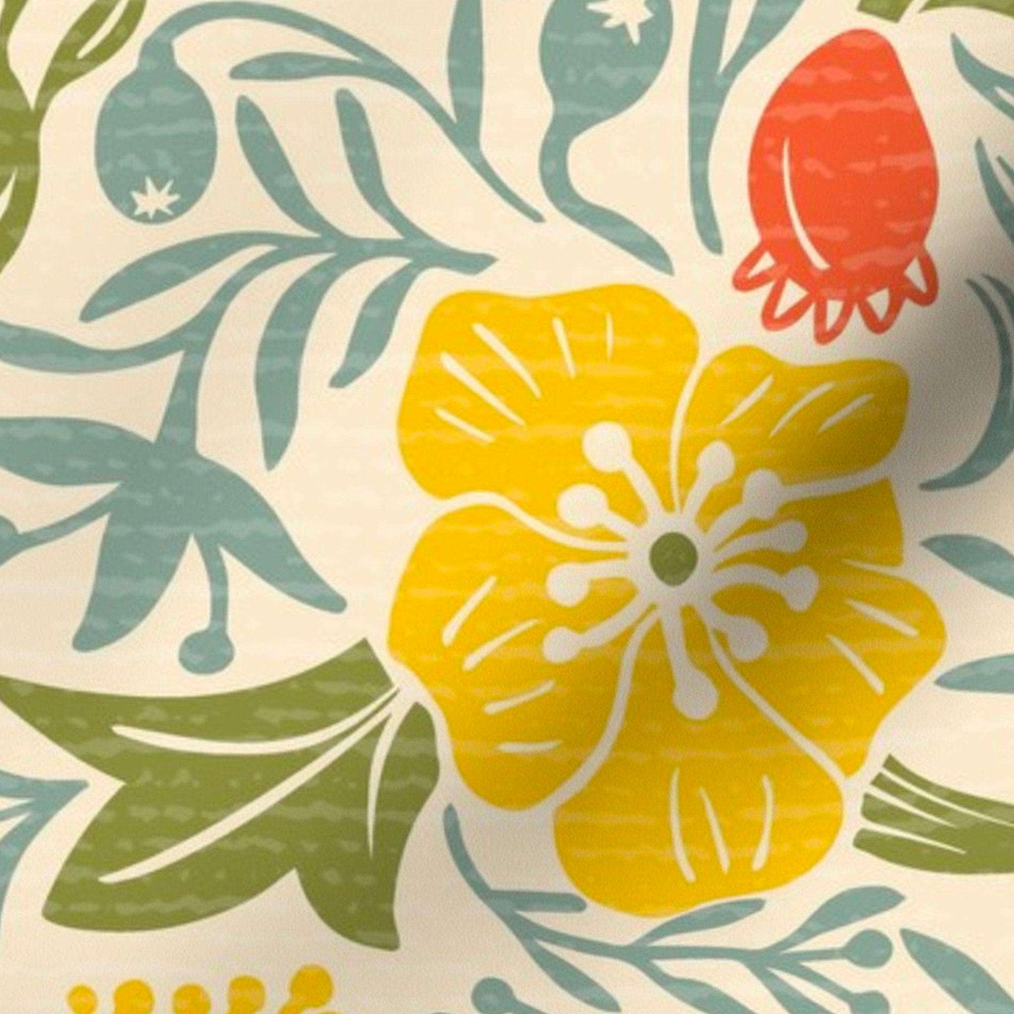 Yellow Floral Curtain Panels Shabby Chic Style Perfect For Bedroom Or