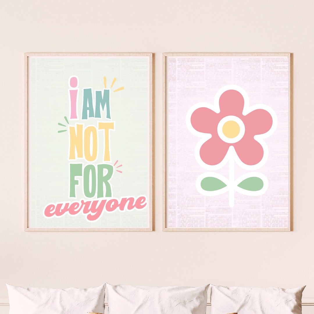 I Am Not for Everyone Art for Walls - Etsy
