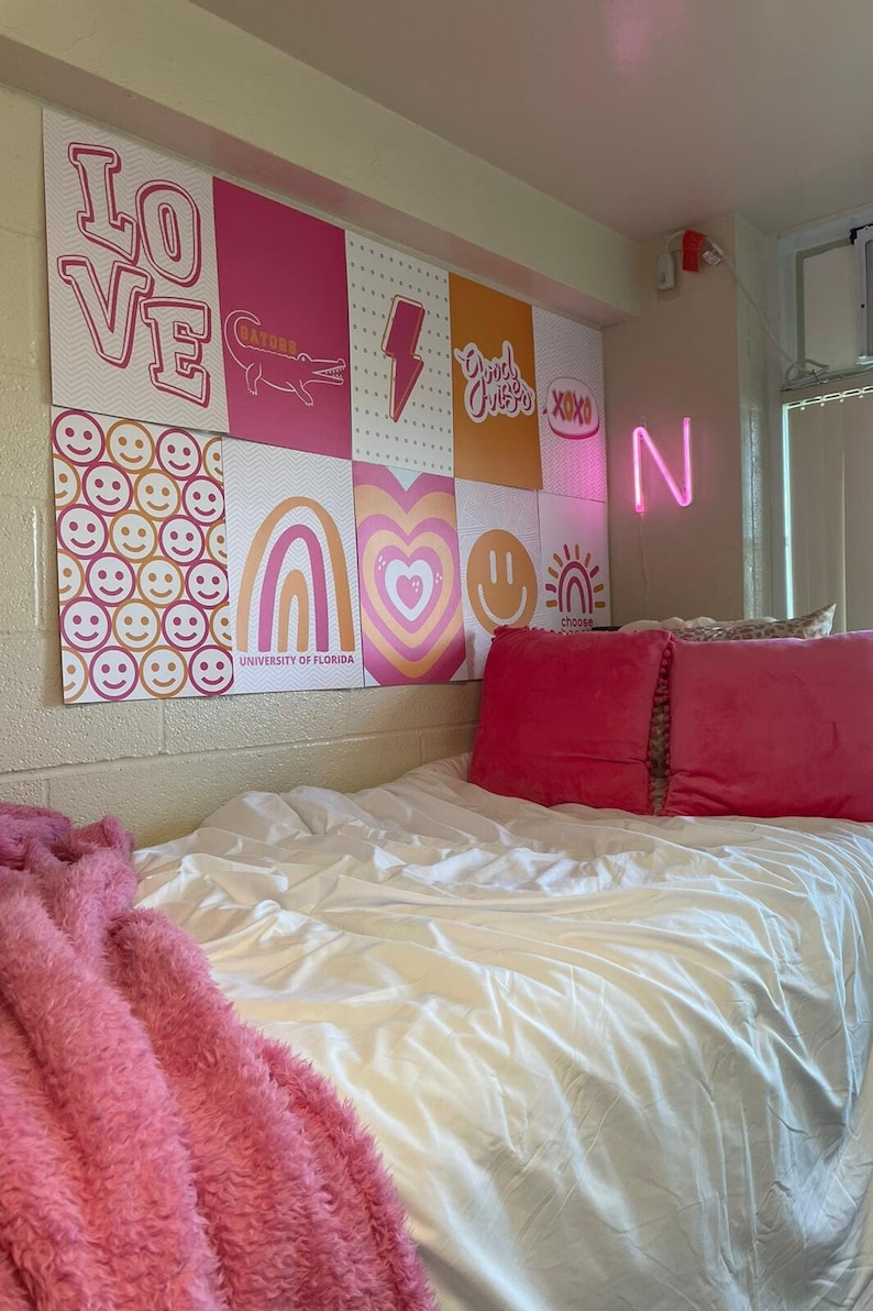 Trio of Flowers Art for Walls - Etsy