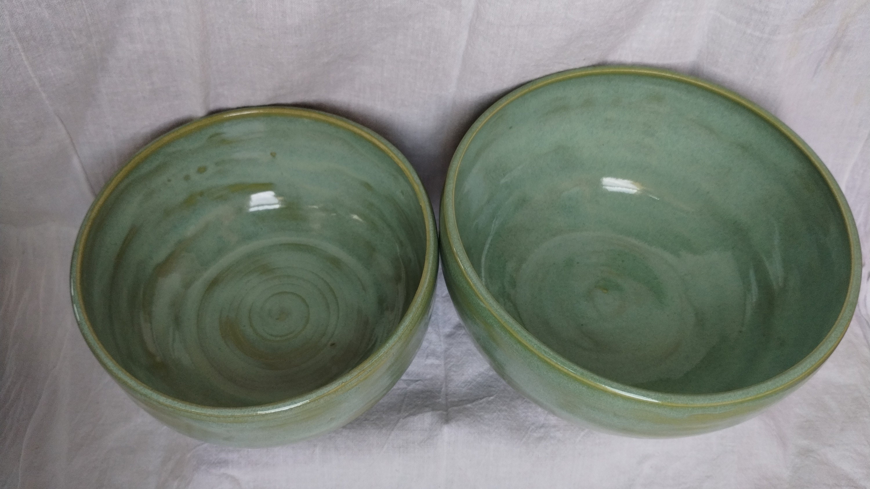 Handmade Ceramic Nesting Bowls - Etsy