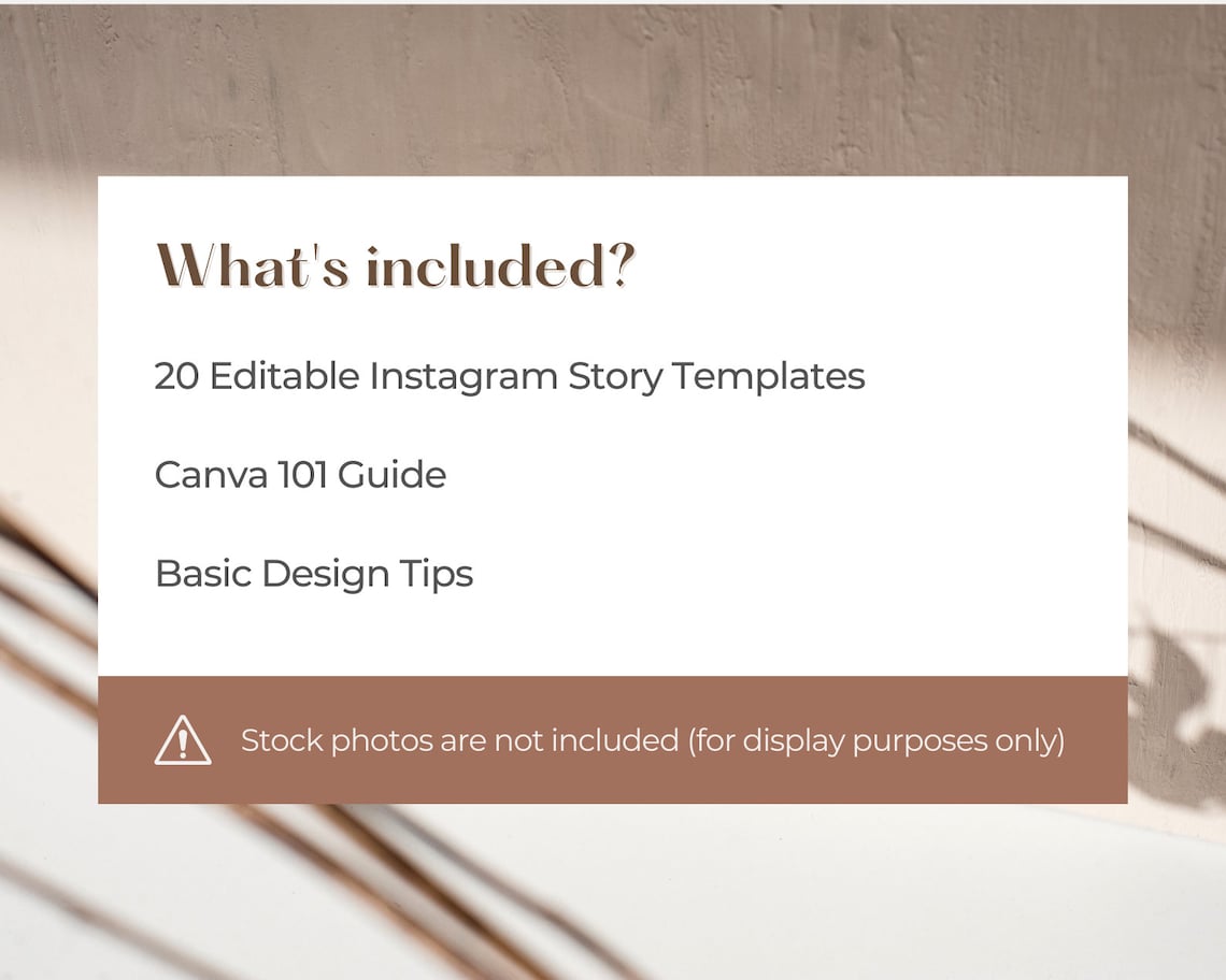 20 Boho Self-care Instagram Story Templates | Fully Editable on Canva ...