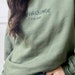 Virginia Embroidered Sweatshirt Virginia Sweatshirt Green - Etsy