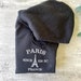 Embroidered Paris Hoodie Paris France Hoodie Paris Hoodie - Etsy
