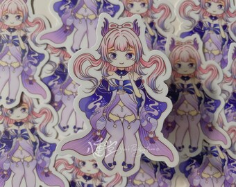 Yoimiya Sticker Genshin Impact Matte Vinyl Waterproof - Etsy