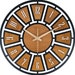 Large Wall Clock With Numbers, Wall Clock Wood, Wall Clock Unique ...