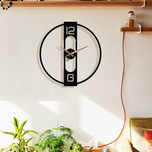 Minimalist Large Wall Clock Modern Wall Clock Clock for | Etsy