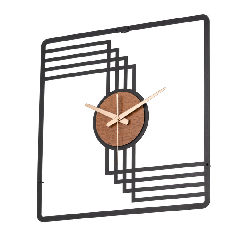 Mid Century Modern Clock Large Wall Clock Modern Oversize - Etsy UK