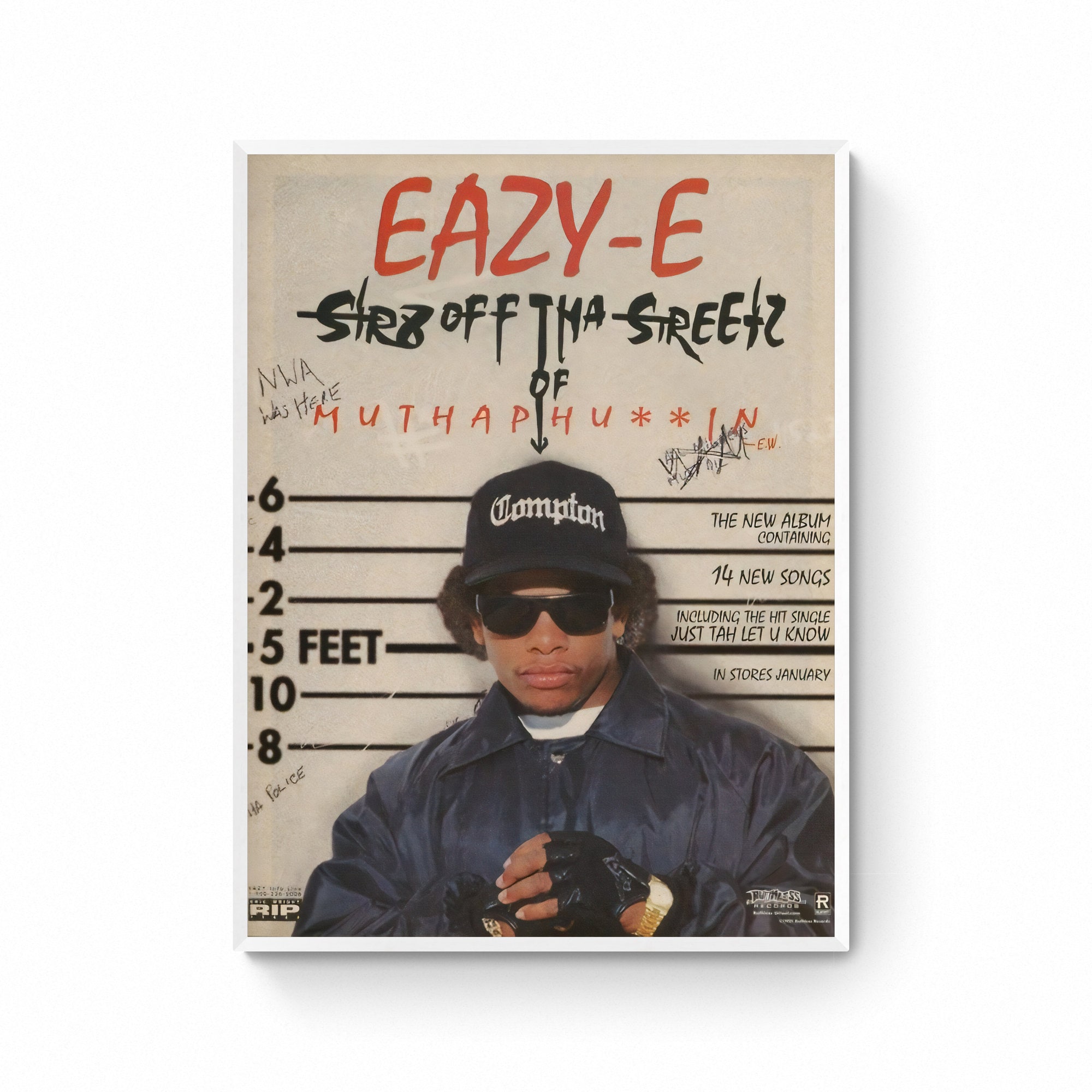 Eazy-E Poster - off tha Streetz of Muthaphukkin sold by Extraction ...