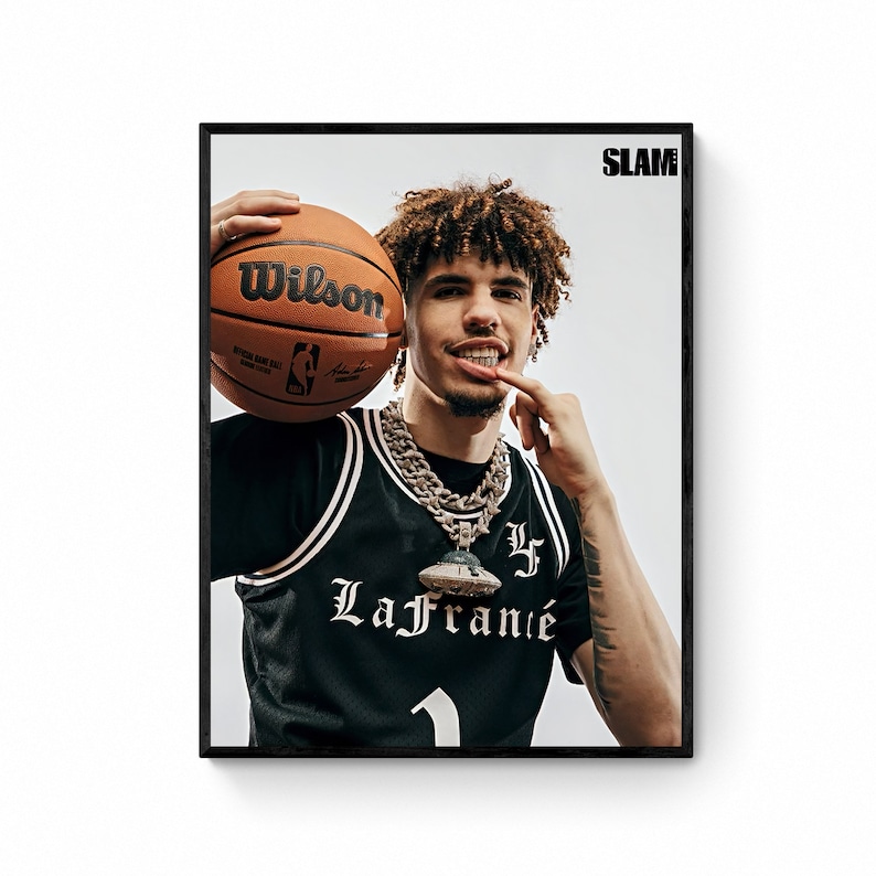 Lamelo Ball Slam Magazine Poster Premium 4K Design frame - Etsy