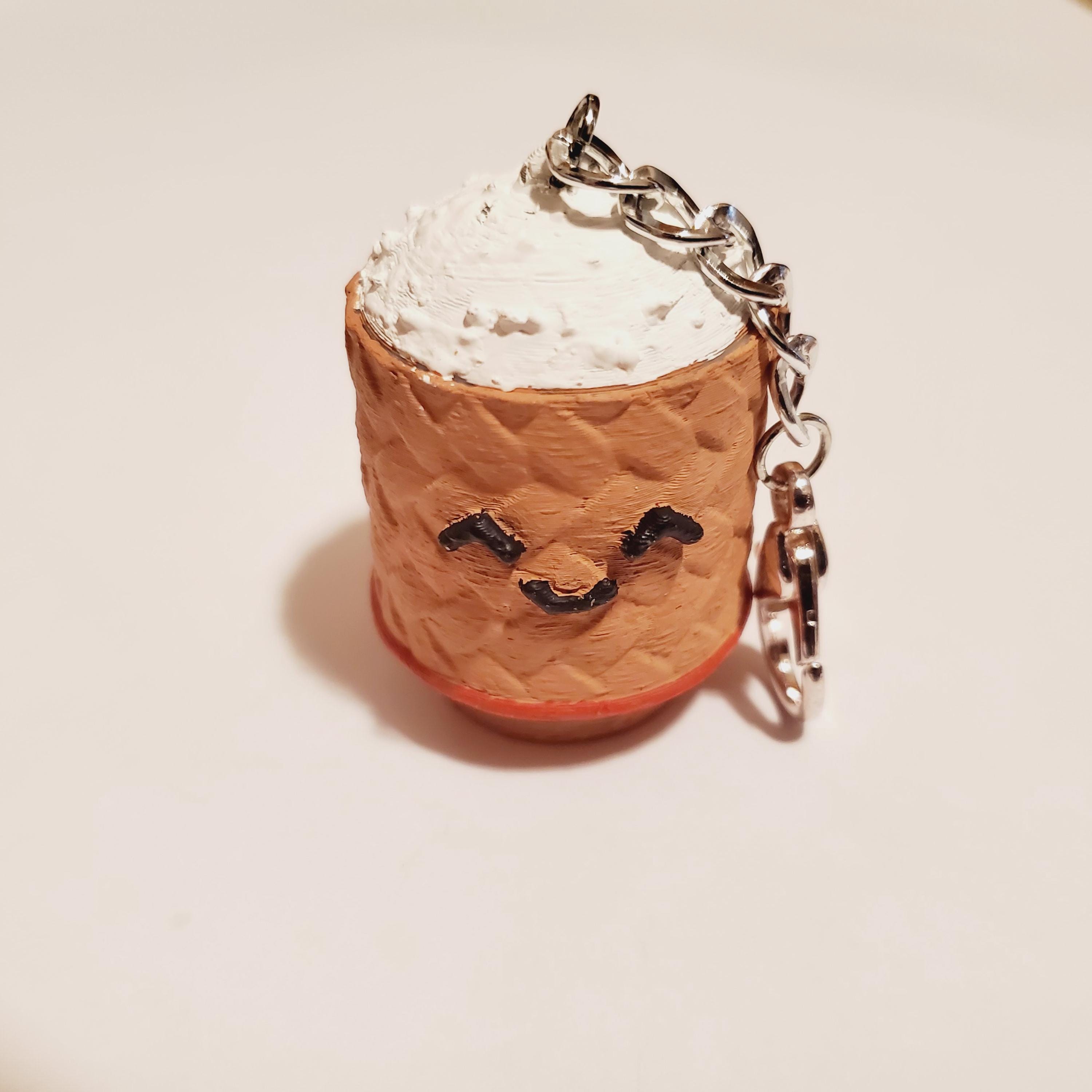 3D Printed Sticky Rice Bamboo Basket Kratip Keychain: Lao Thai ...