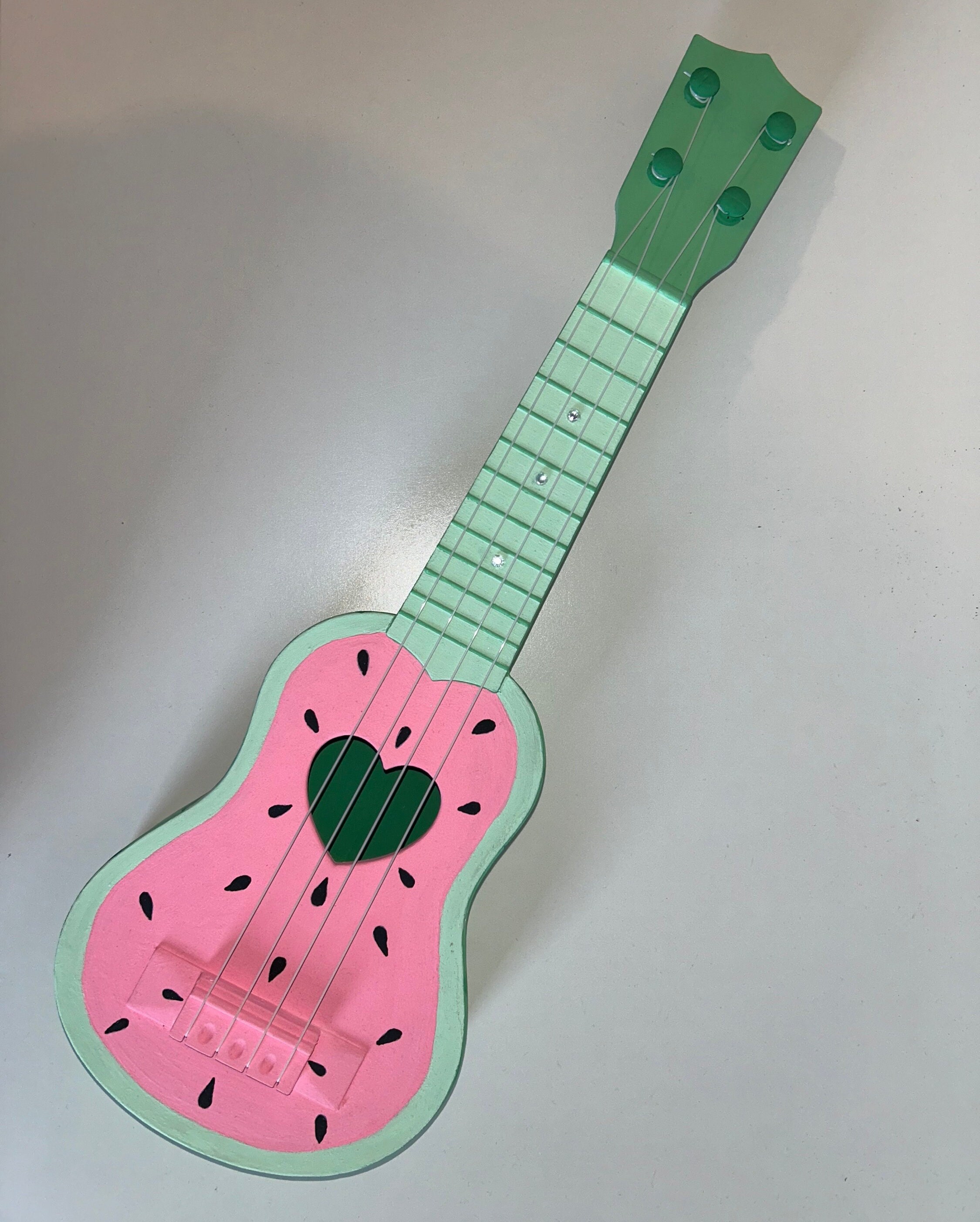 Hand-painted Ukulele Decor - Etsy
