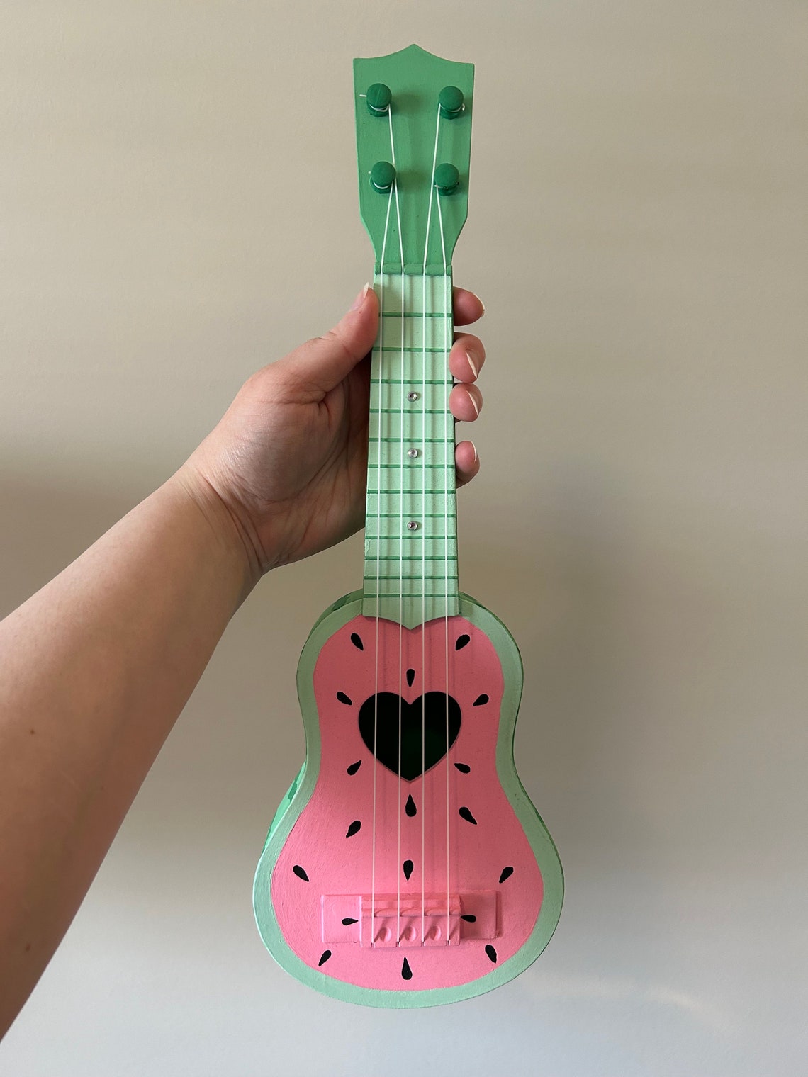 Hand-painted Ukulele Decor - Etsy