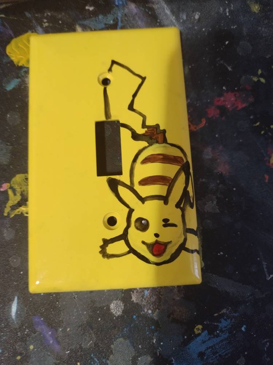 Pikachu Light Switch Cover - Etsy