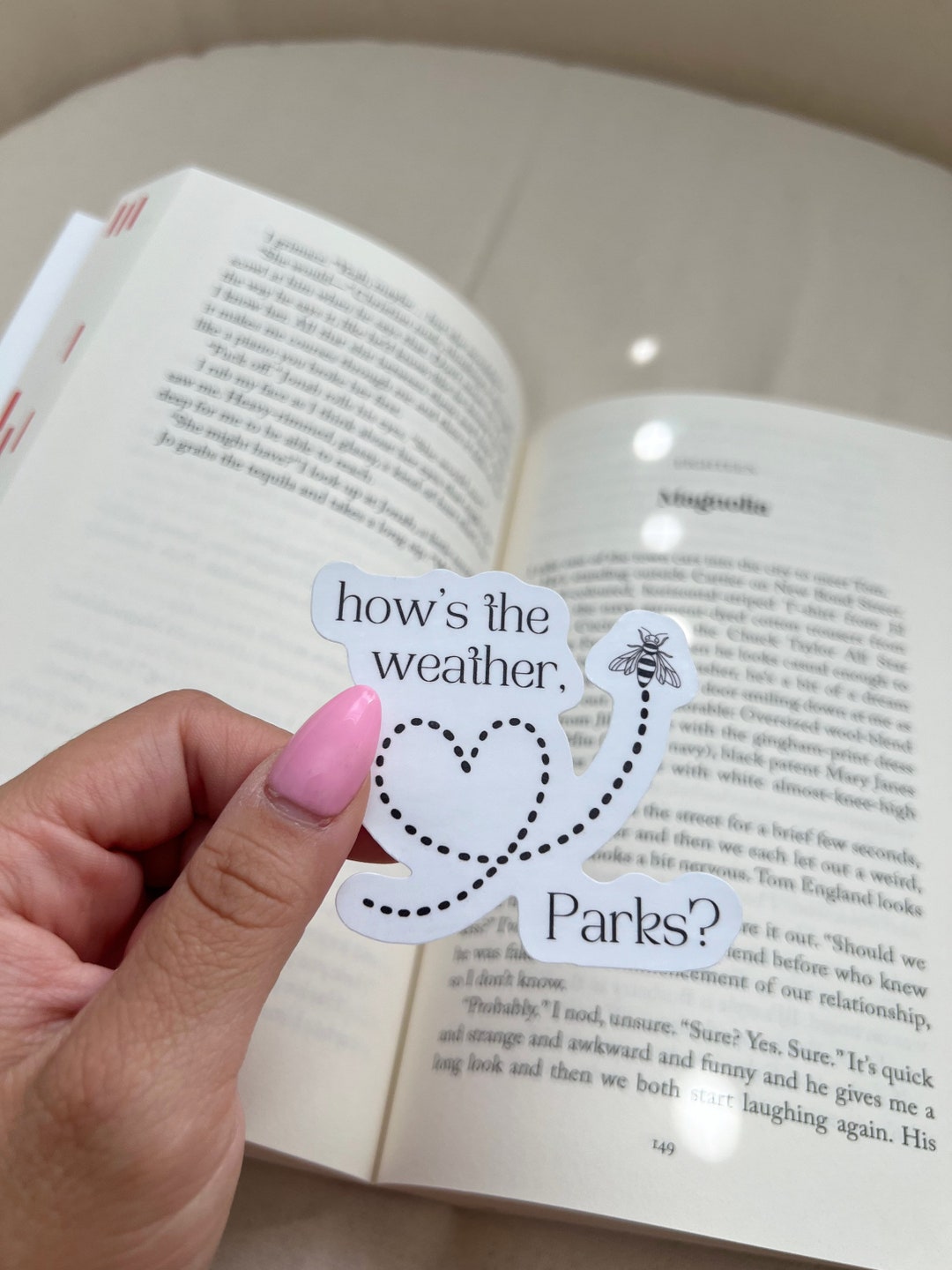 Magnolia Parks Sticker | How’s the Weather Parks? - Etsy