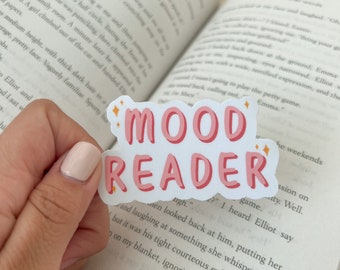 Mood Reader Sticker / Book Stickers / Bookish Stickers / Stickers for ...