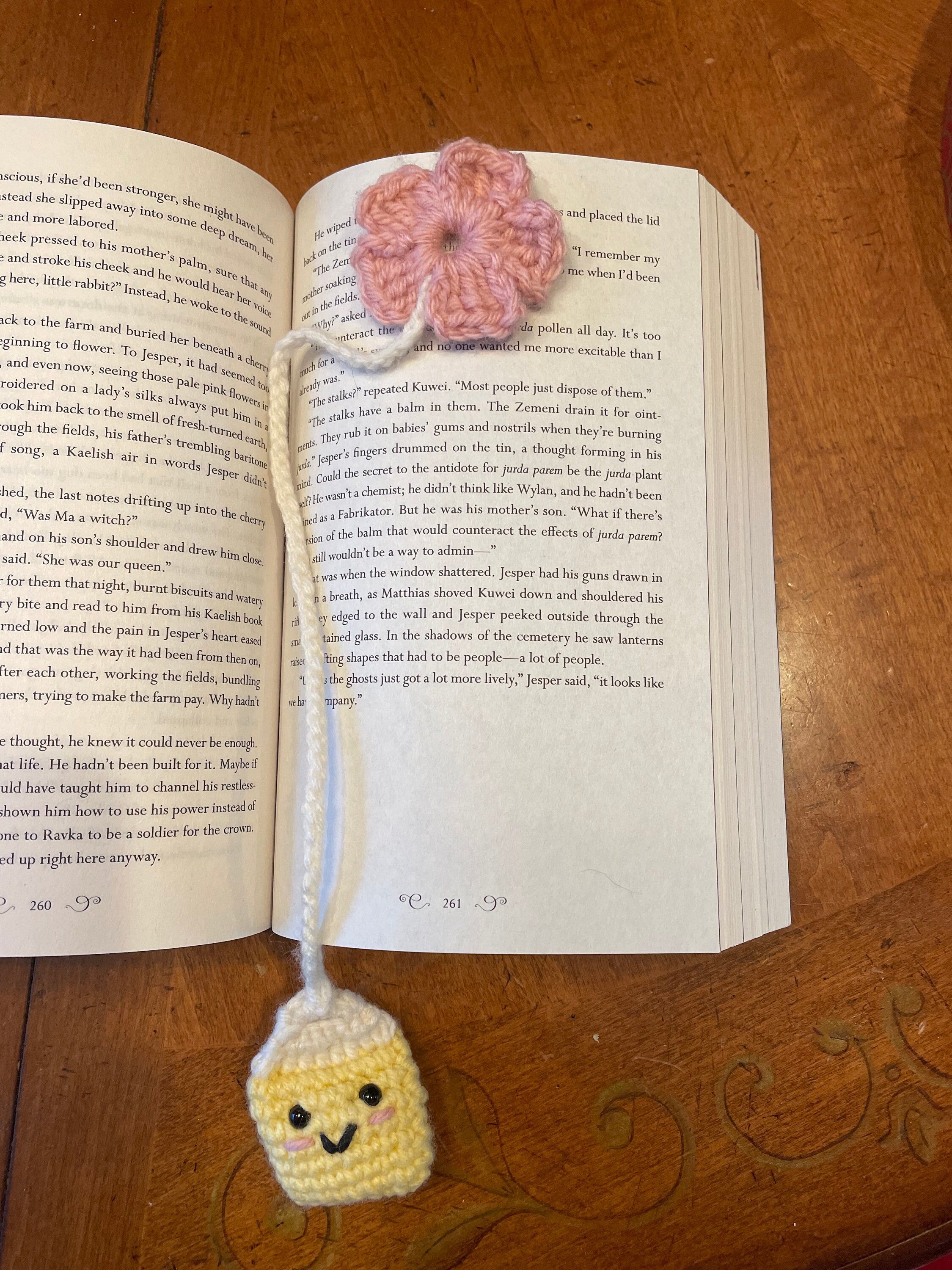 Crochet Tea Bag Bookmark - Etsy
