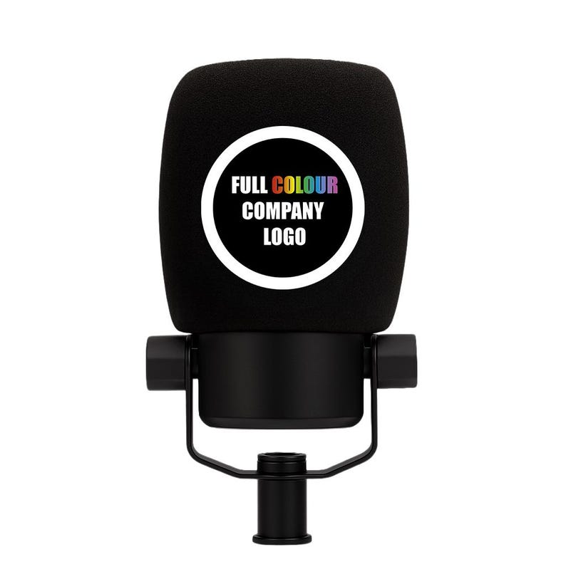 Custom Branded Logo RØDE PODMIC Microphone Foam Windshield Cover ...