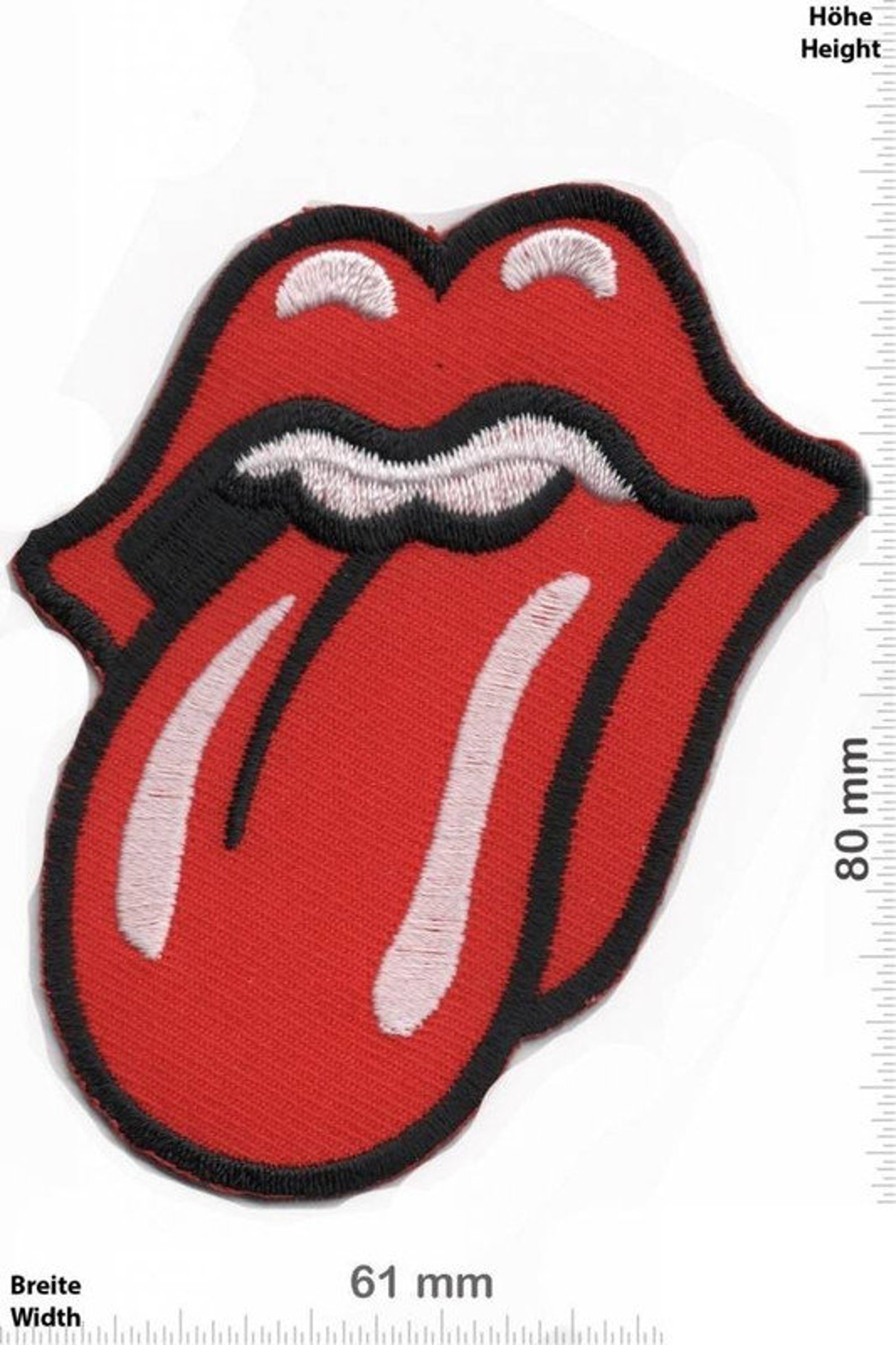 Rolling Stones Stone Patch Badge Embroidered Iron on Applique | Etsy