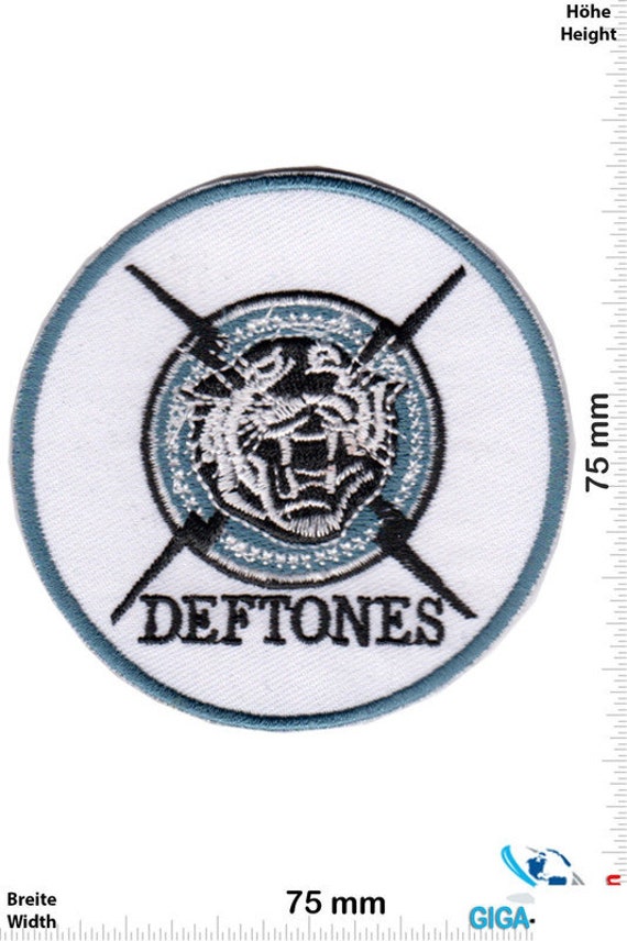 Deftones Tiger Patch Badge Embroidered Iron on Applique | Etsy