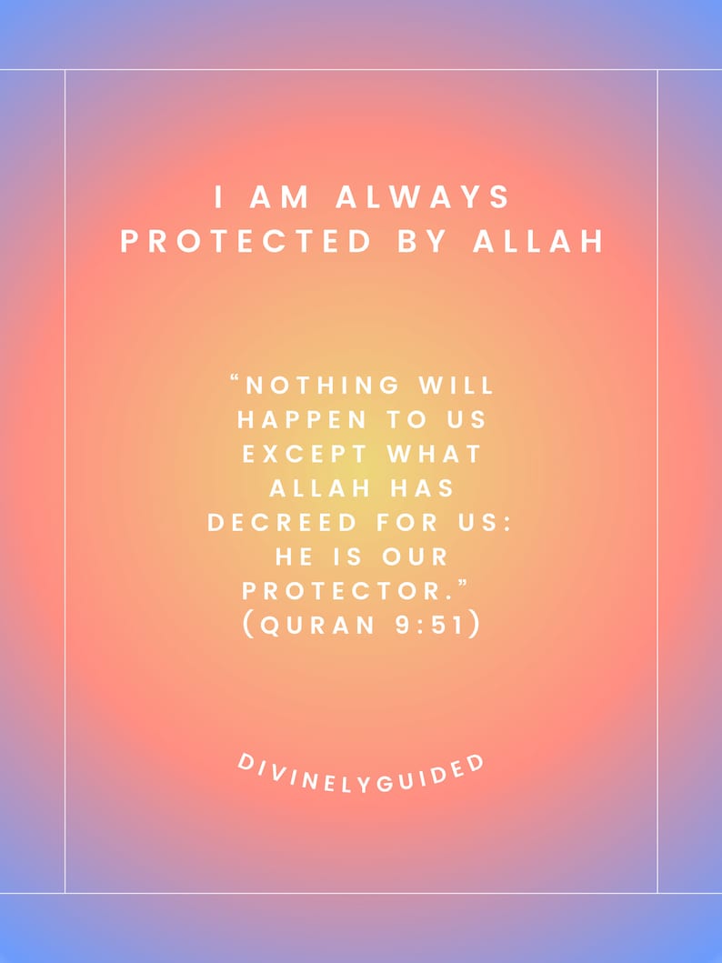 54 Aura Aesthetic Islamic Affirmations (quranic Ayahs and Hadith) - Etsy