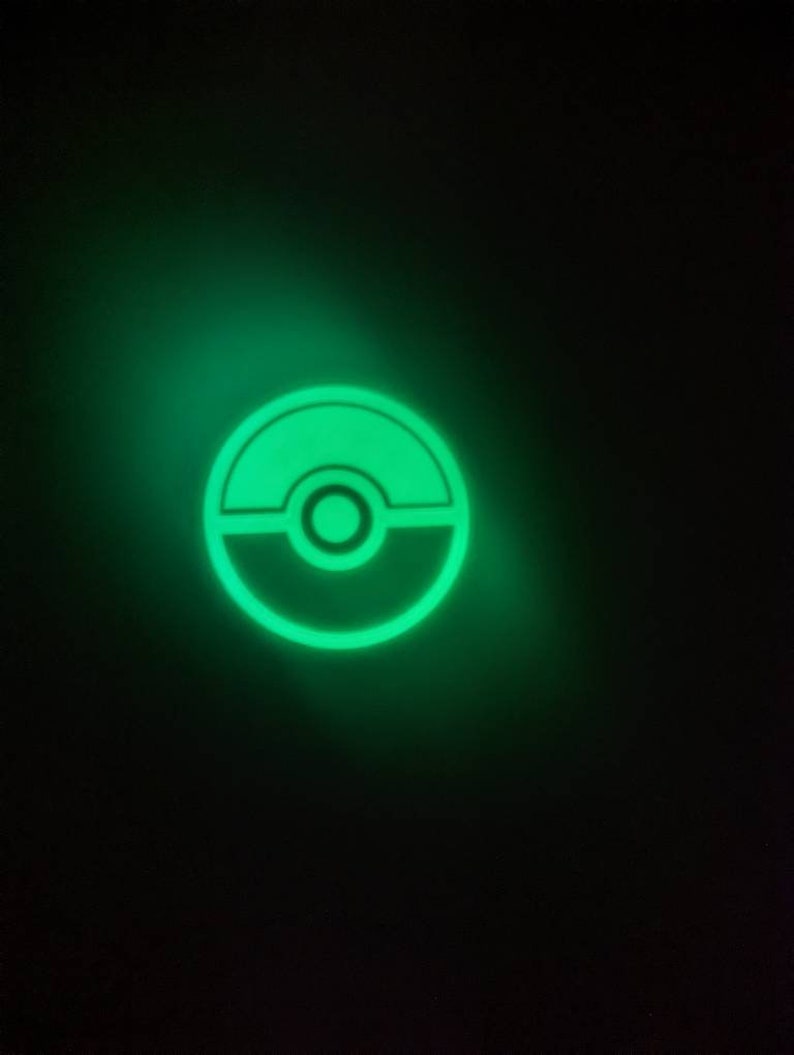 Pokeball Phosphorescent Pokémon 3D Printing PLA ABS PETG - Etsy
