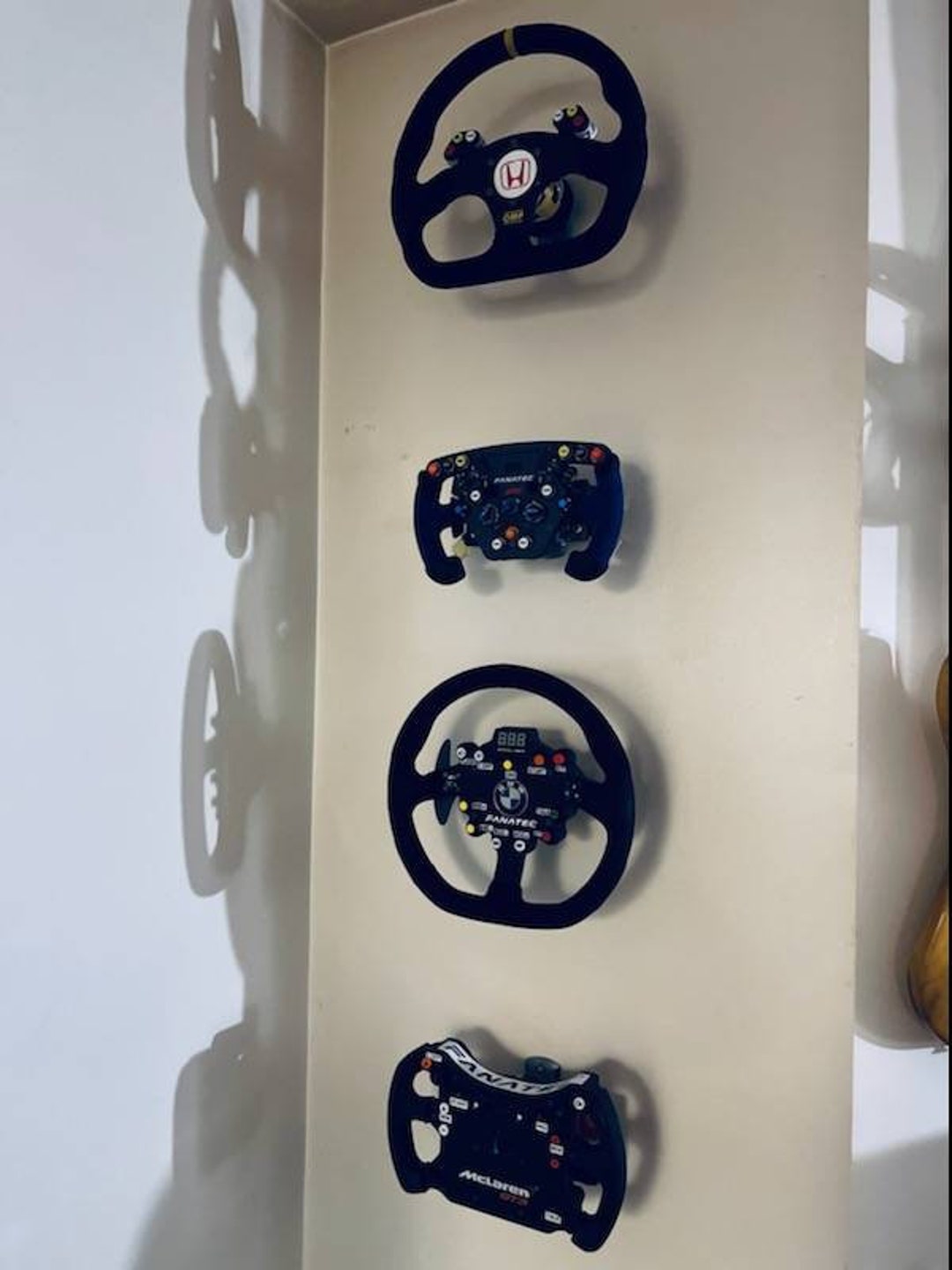 Fanatec Steering Wheel Wall Mount Sim Racing, Optimized Space - Etsy